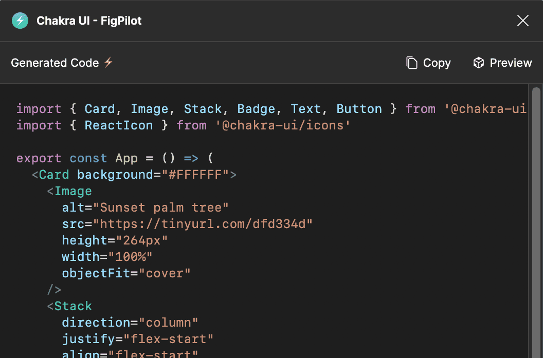 Chakra UI - FigPilot