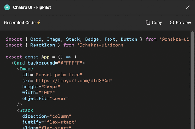Chakra UI - FigPilot